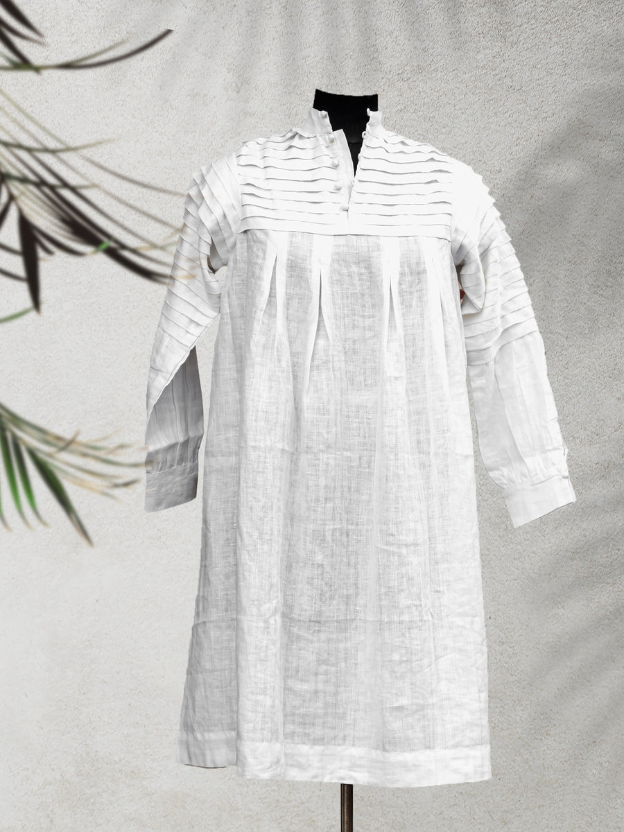 LINEN GLADIATOR DRESS – NEERJA INTERNATIONAL INC