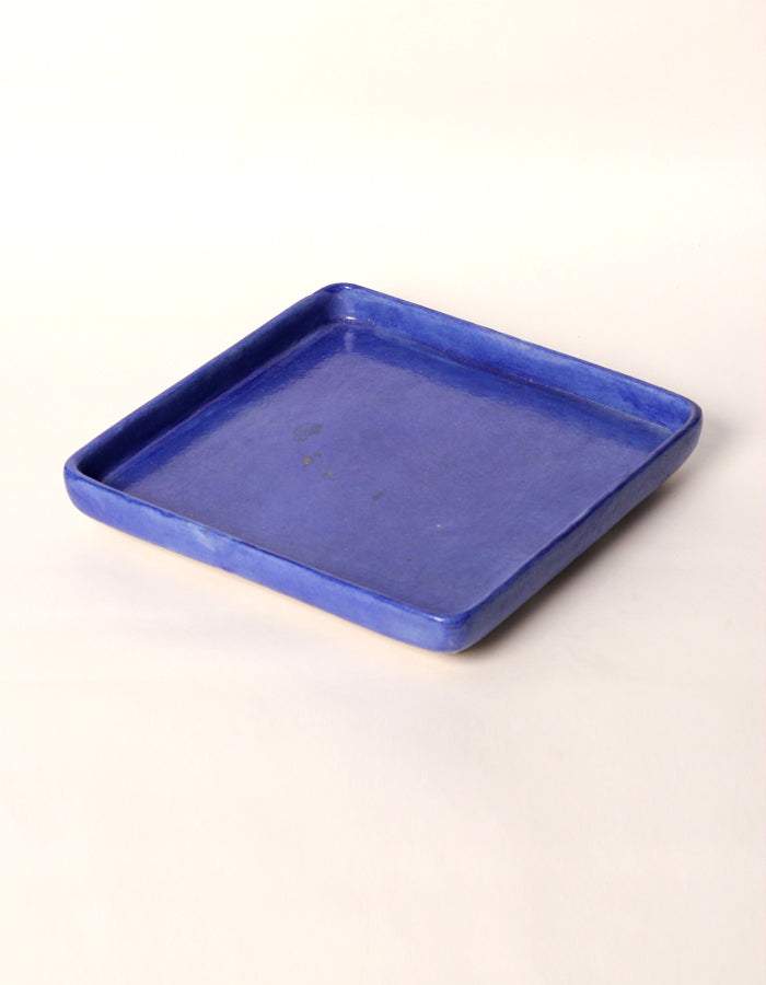 Best Blue Pottery Tray With 2 bowls - Blue & White | Neerja – NEERJA ...