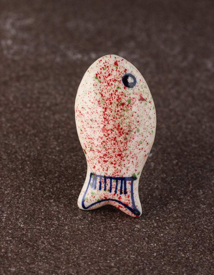 Colorful Spatter Ceramic Fish knob – NEERJA INTERNATIONAL INC