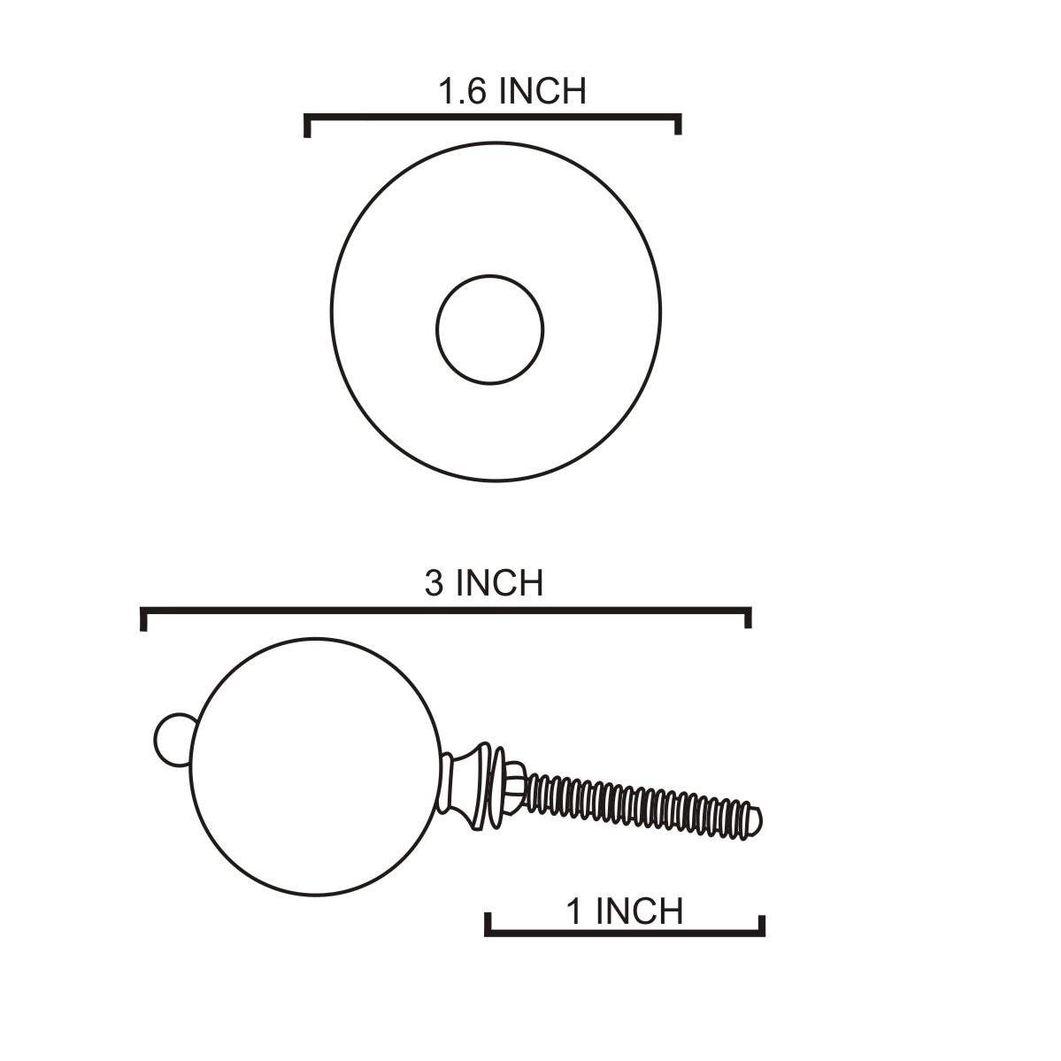 Antique Silver Round Metal Knob – NEERJA INTERNATIONAL INC